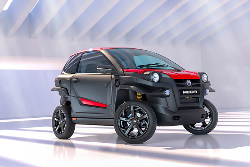 Conduce sin carnet el nuevo cuadriciclo Mega e-Scouty